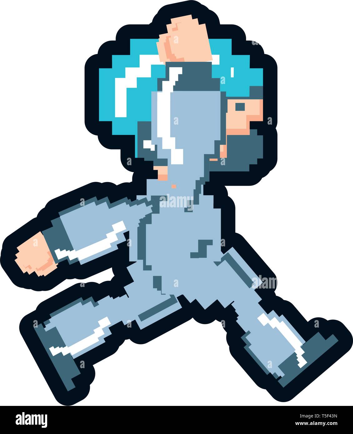 video game avatar pixelated vector illustration design Stock Vector ...