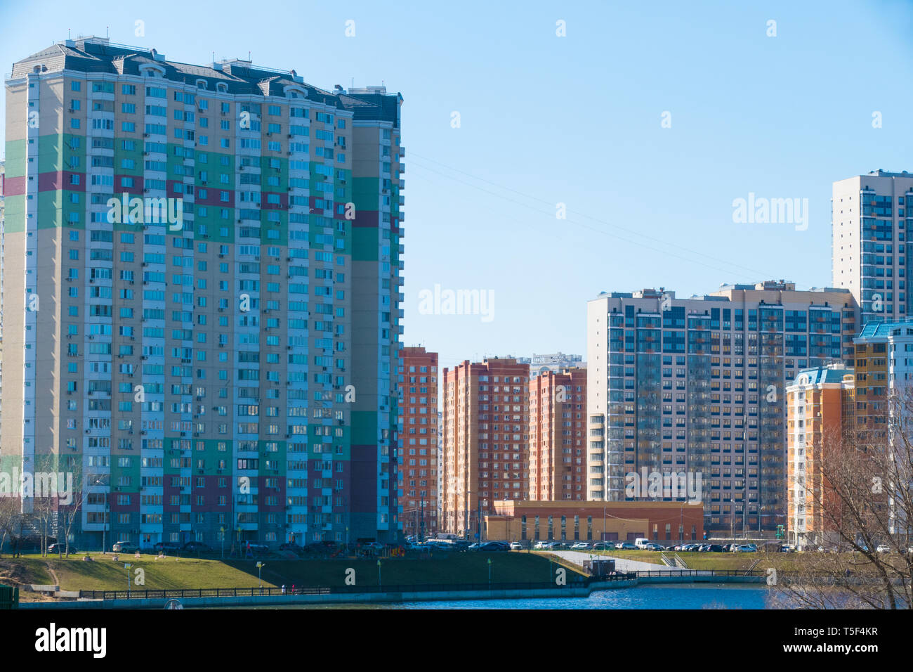 Moscow urban area hi-res stock photography and images - Alamy