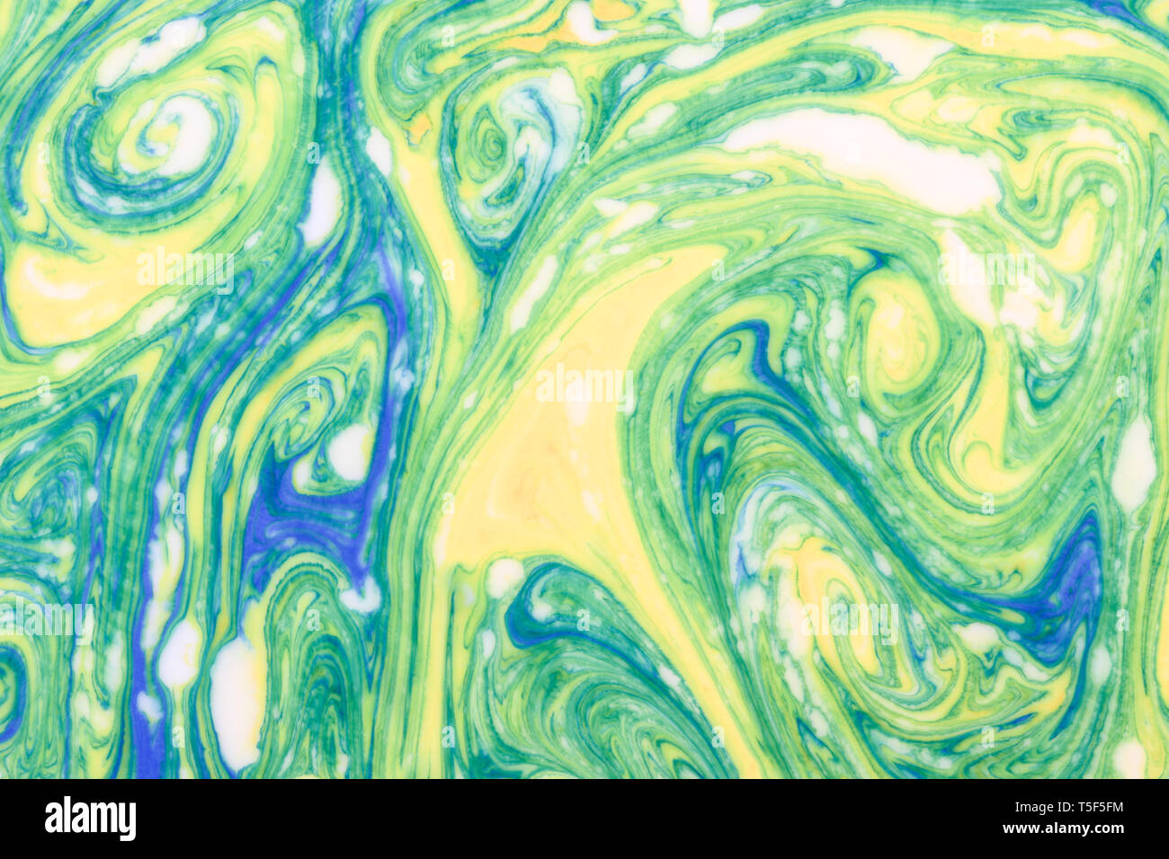 Green blue yellow marble texture background Stock Photo - Alamy
