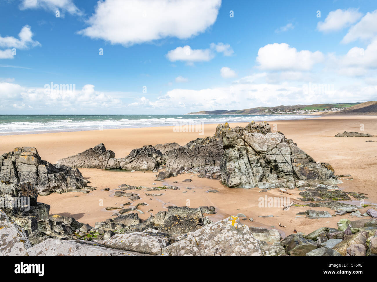Putsborough sand hi-res stock photography and images - Alamy