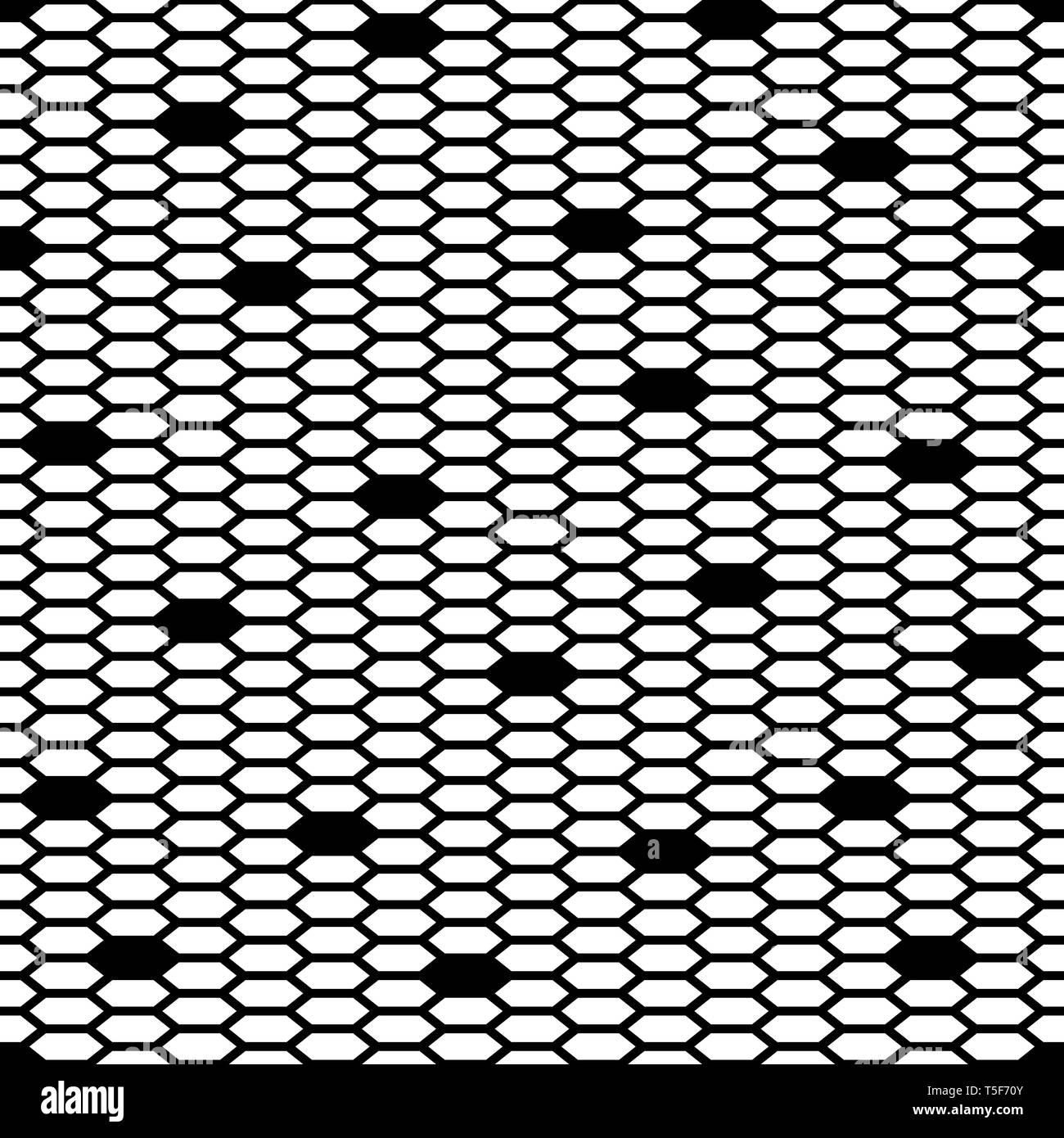 Hexagons abstract pattern Stock Vector Images - Alamy