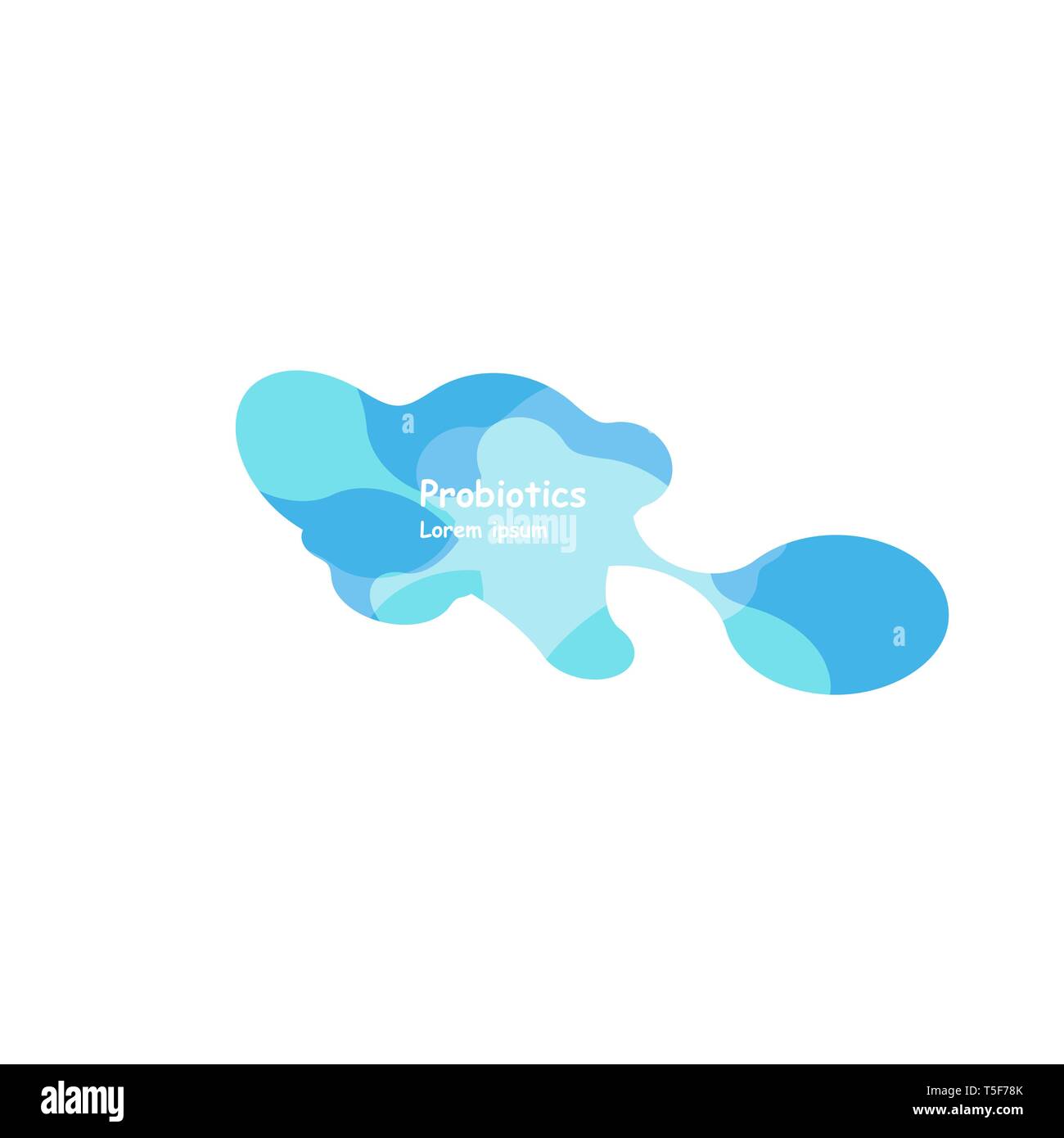Probiotics bacteria vector design. Probiotics bacteria vector design ...