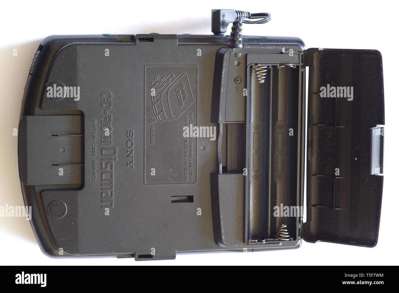 Sony PRD-250 CD-ROM DISCMAN and BATTERY CASE EBP-RD1 Stock Photo - Alamy