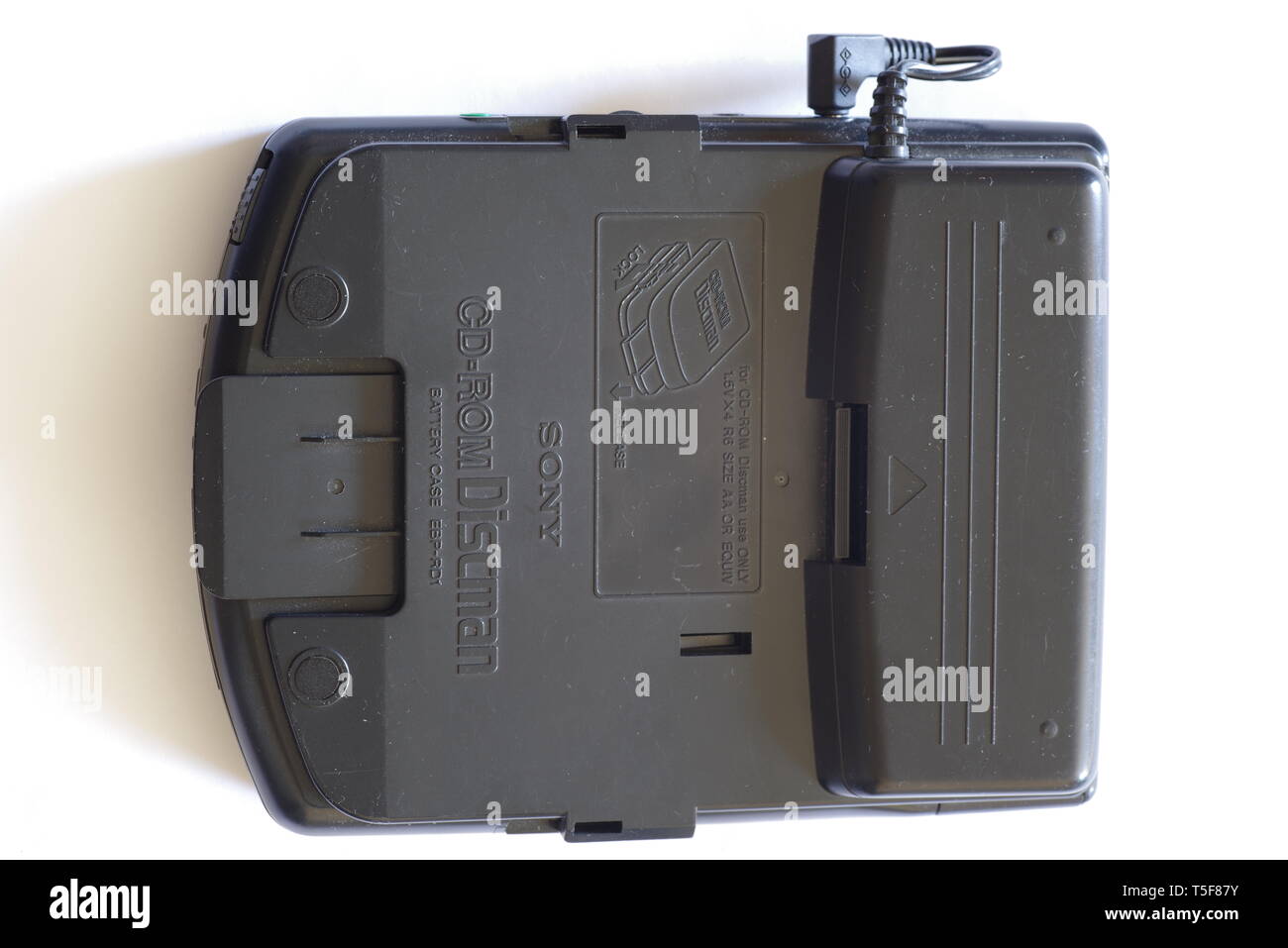 Sony PRD-250 CD-ROM DISCMAN and BATTERY CASE EBP-RD1 Stock Photo - Alamy