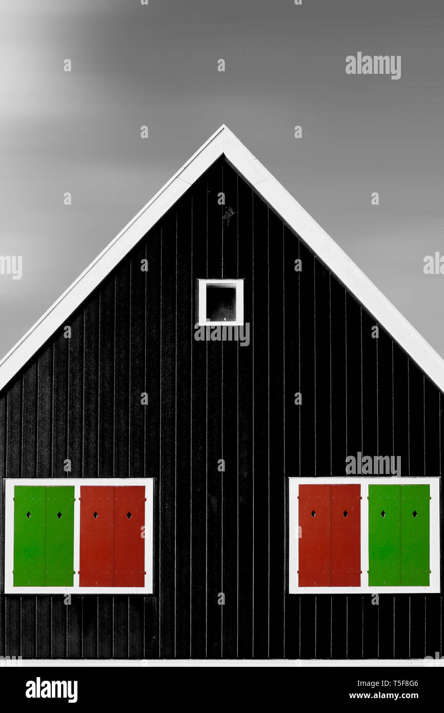 Triangular gable hi-res stock photography and images - Alamy