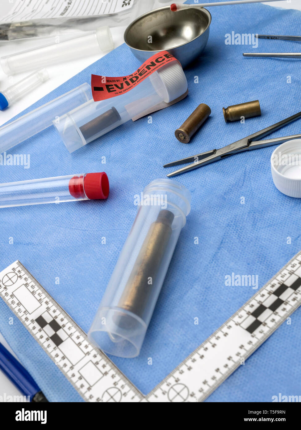 Criminalistic Laboratory, Bullet shell analysis, rule of ballistic ...