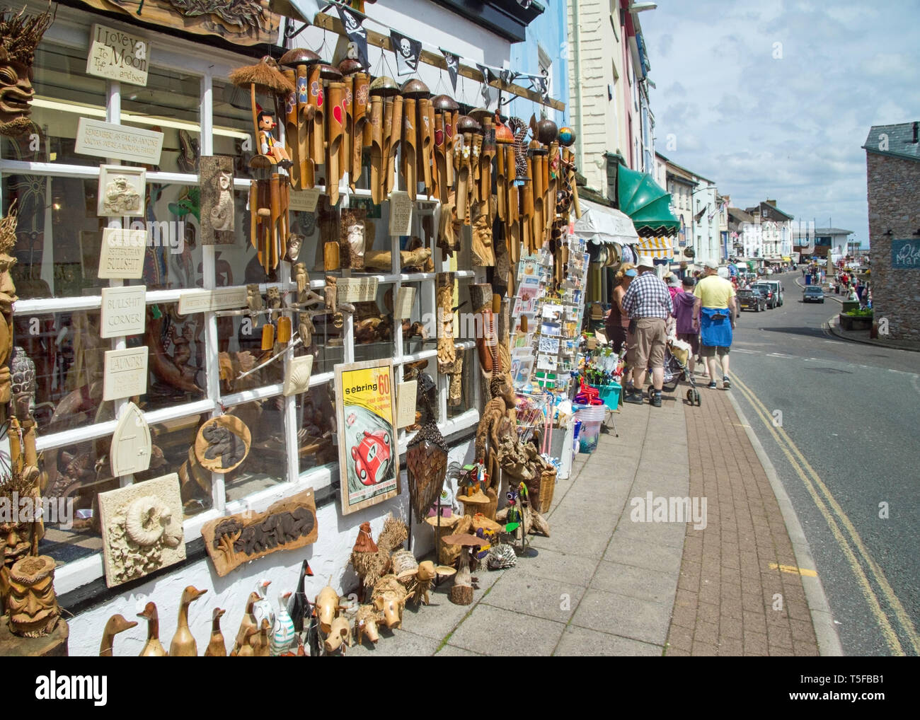 Visitors shop traditional wind hi-res stock photography and images - Alamy