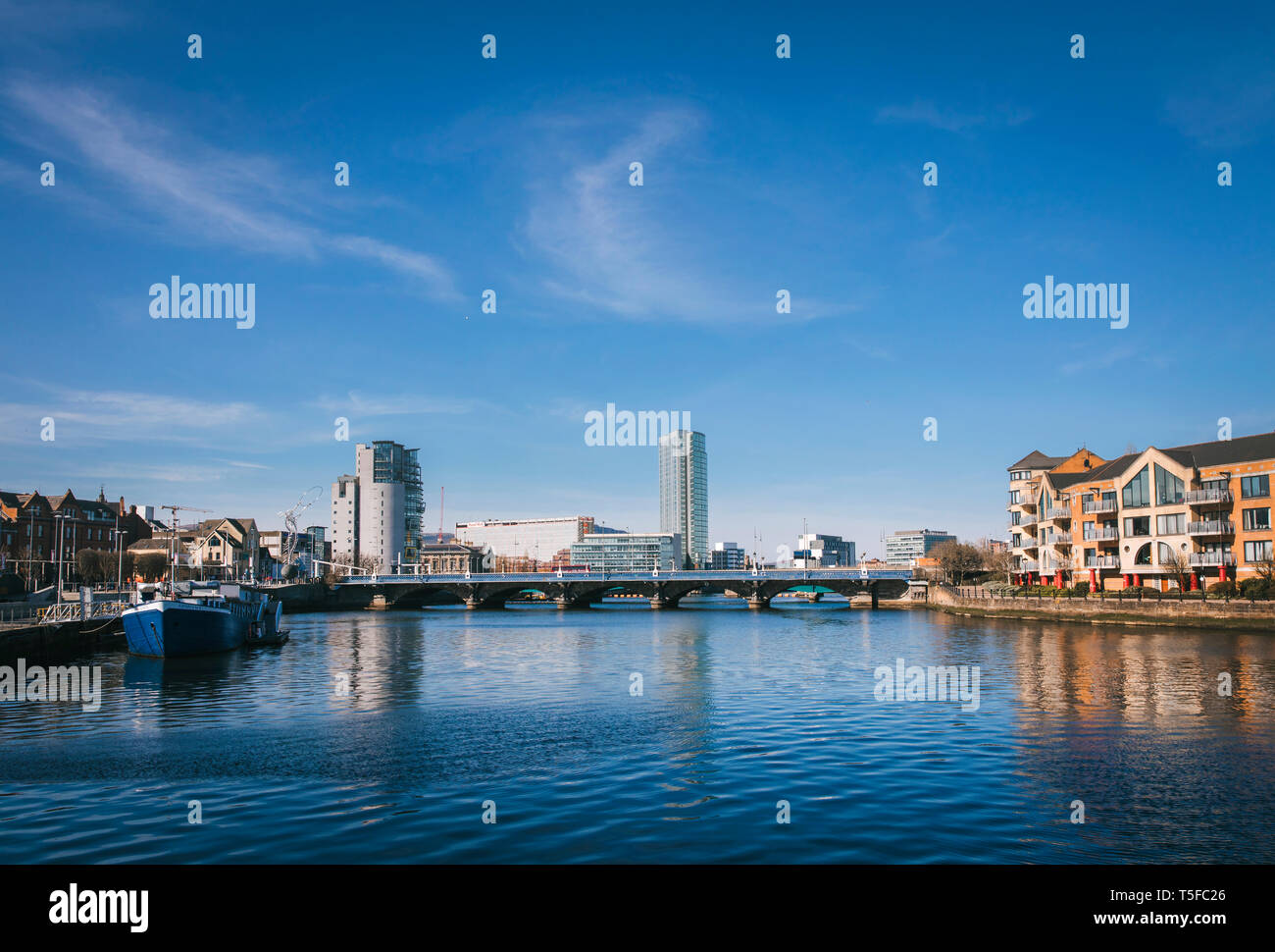 Laganside, Waterfront, Belfast Stock Photo - Alamy