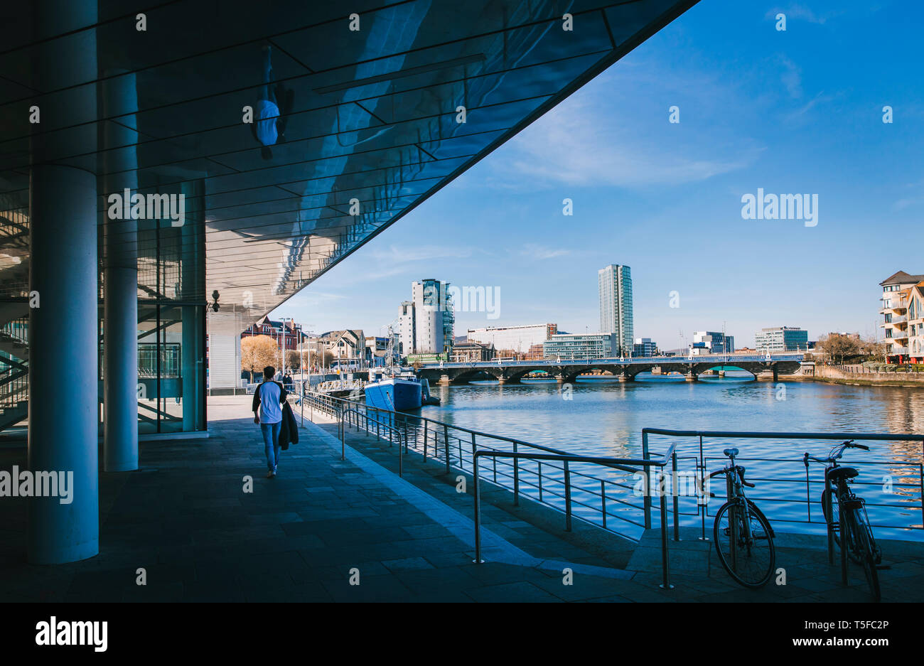 Laganside, Waterfront, Belfast Stock Photo - Alamy