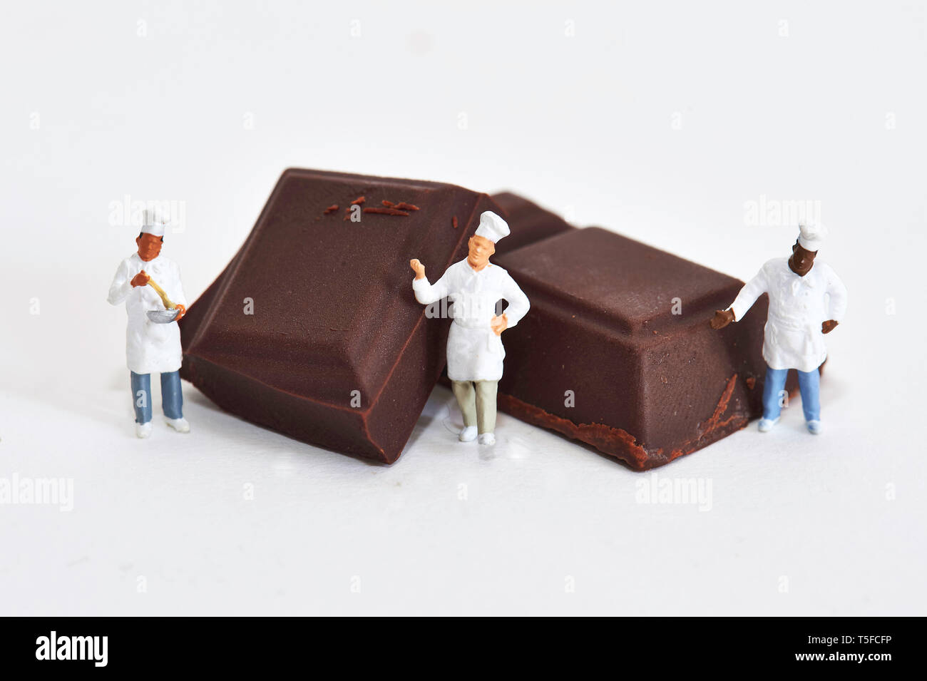 Chocolate figurines hi-res stock photography and images - Alamy