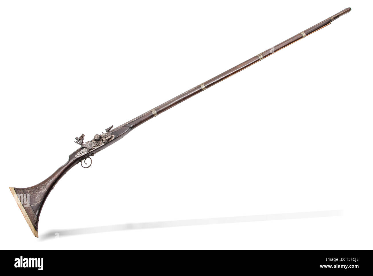 Morocco snaphance or Afedali rifle of the 19th century Stock Photo - Alamy