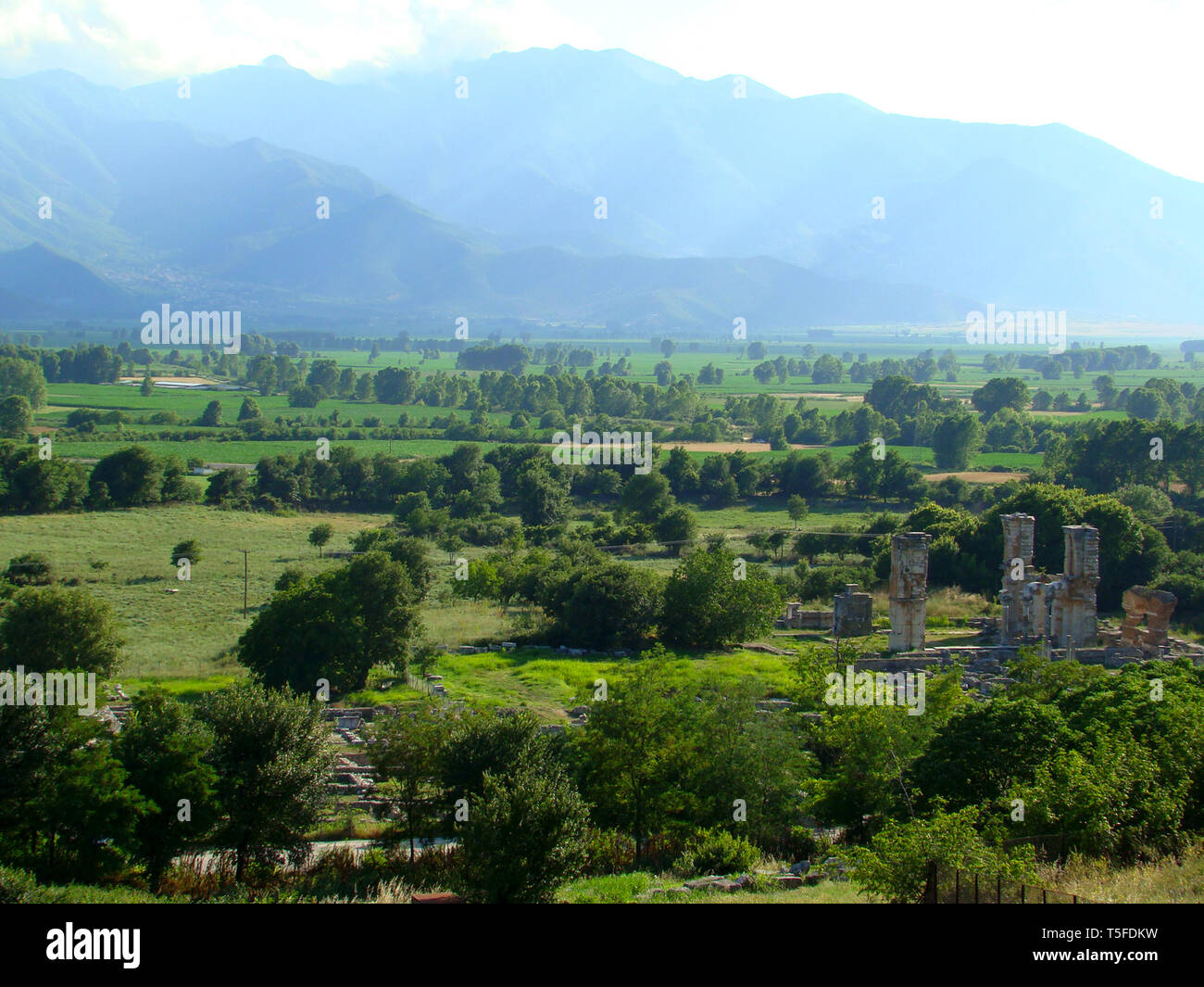 Ancient theatre of philippi, greece hi-res stock photography and images ...