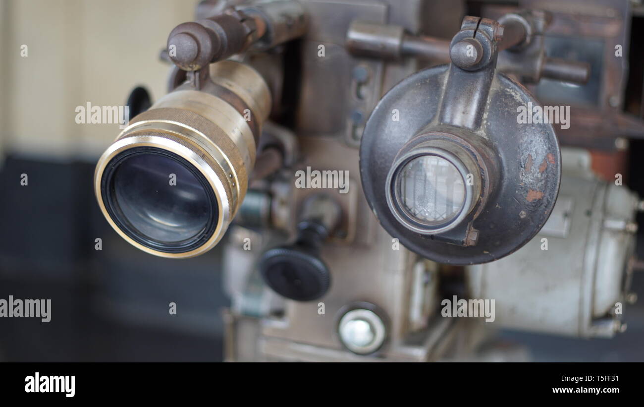 old cinematography projector Stock Photo - Alamy