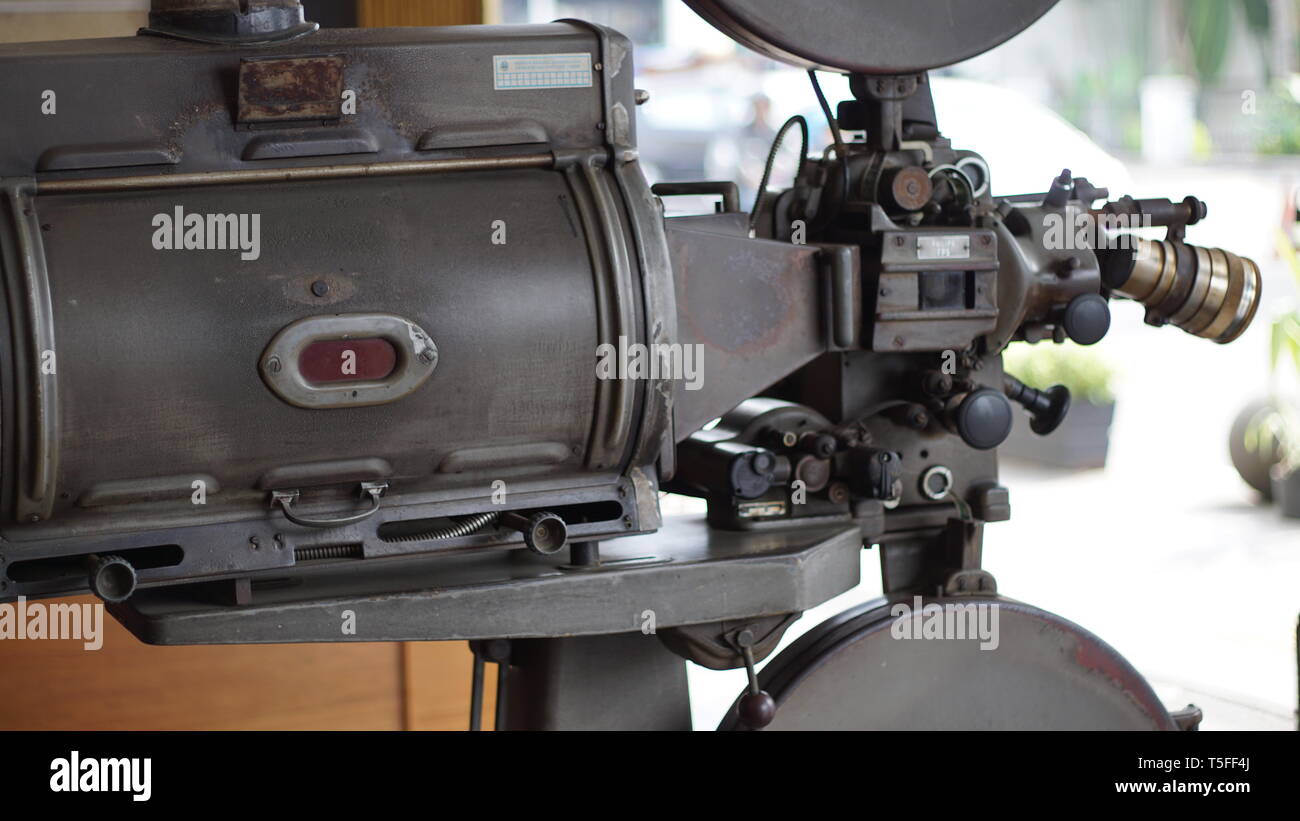 old cinematography projector Stock Photo - Alamy