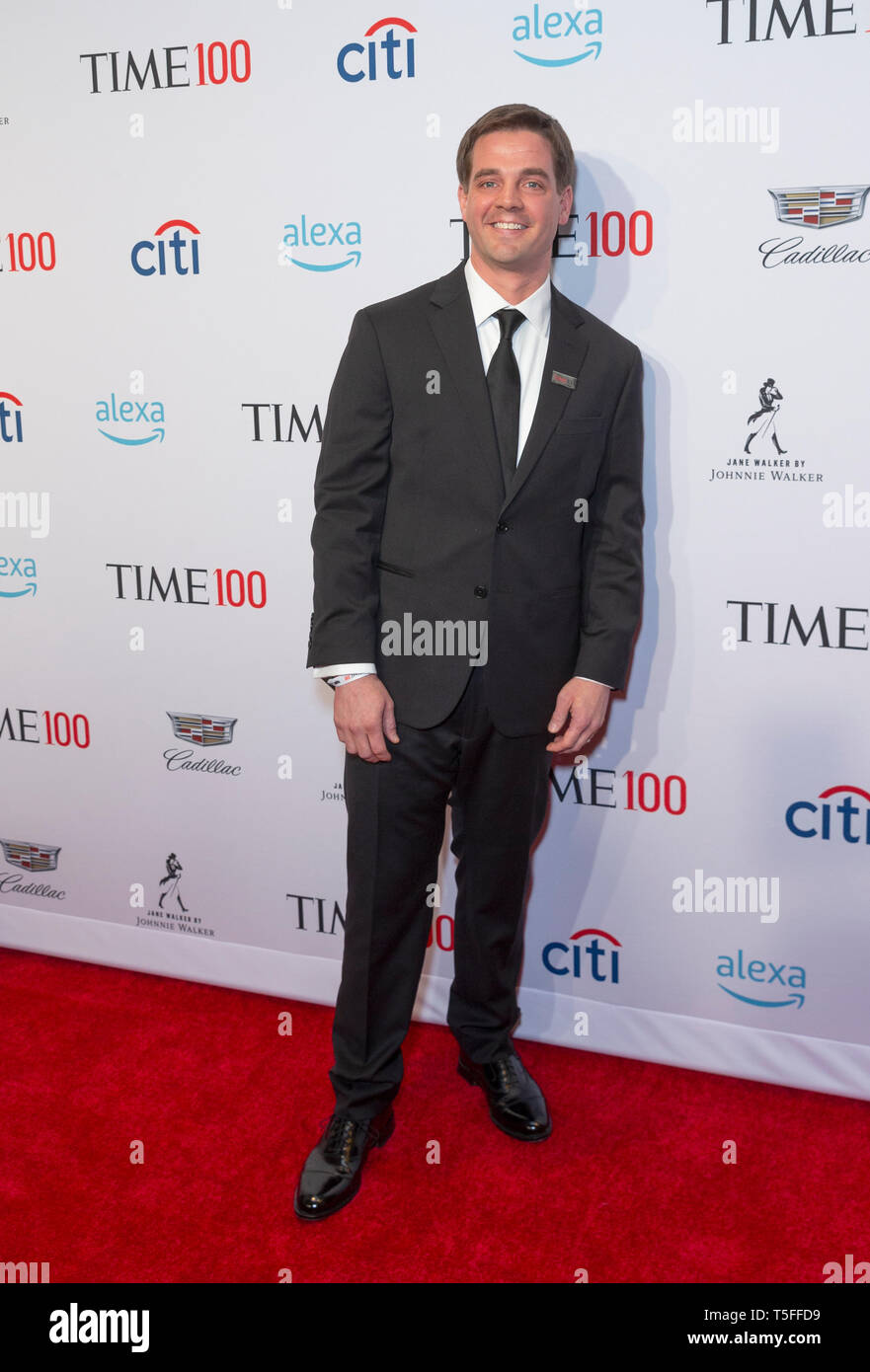 New York, NY - April 23, 2019: Jay O'Neal attends the TIME 100 Gala ...