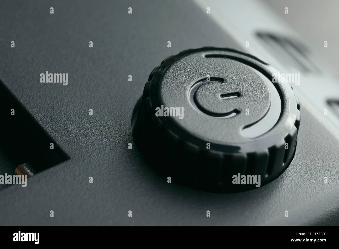 On off button with power adjustment function. Brilliant contacts of the ...