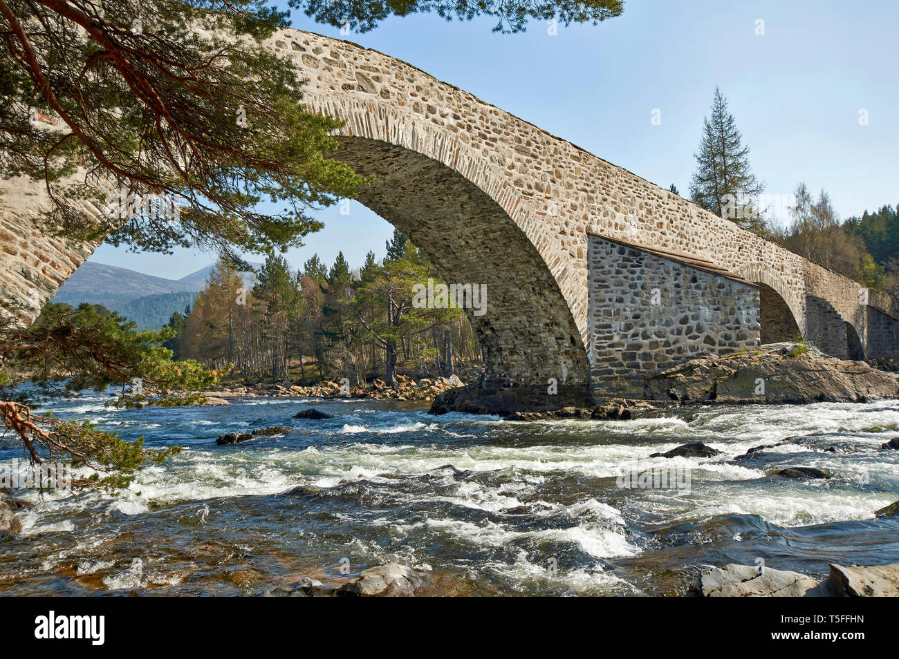 Invercauld bridge water braemar hi-res stock photography and images - Alamy