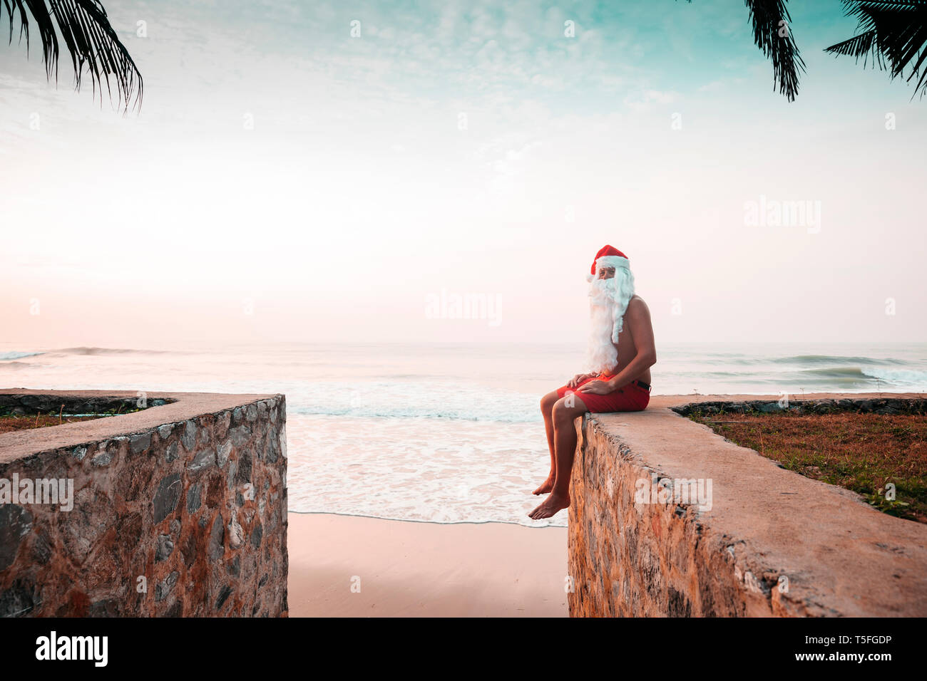 Claus sitting hi-res stock photography and images - Alamy