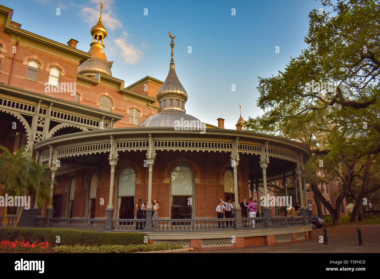 Tampa Bay, Florida. March 02, 2019. Interior gardens and gallery by ...