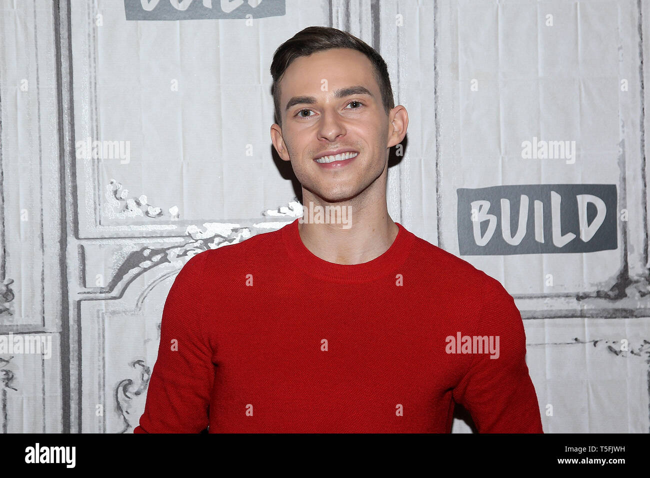 New York, USA. 24 Apr, 2019. Adam Rippon at BUILD Series Brunch Show at ...