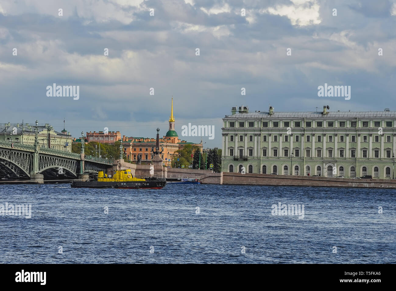 Peter and Paul fortress on hare island in St. Petersburg Stock Photo - Alamy