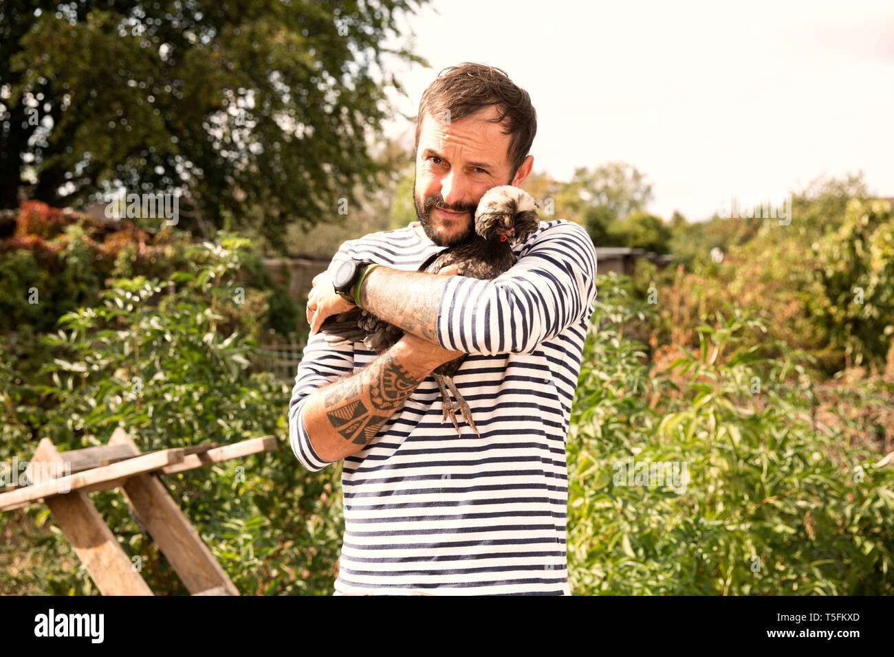 Chicken man hi-res stock photography and images - Alamy