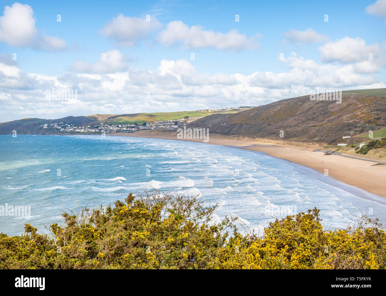 Putsborough sands hi-res stock photography and images - Alamy