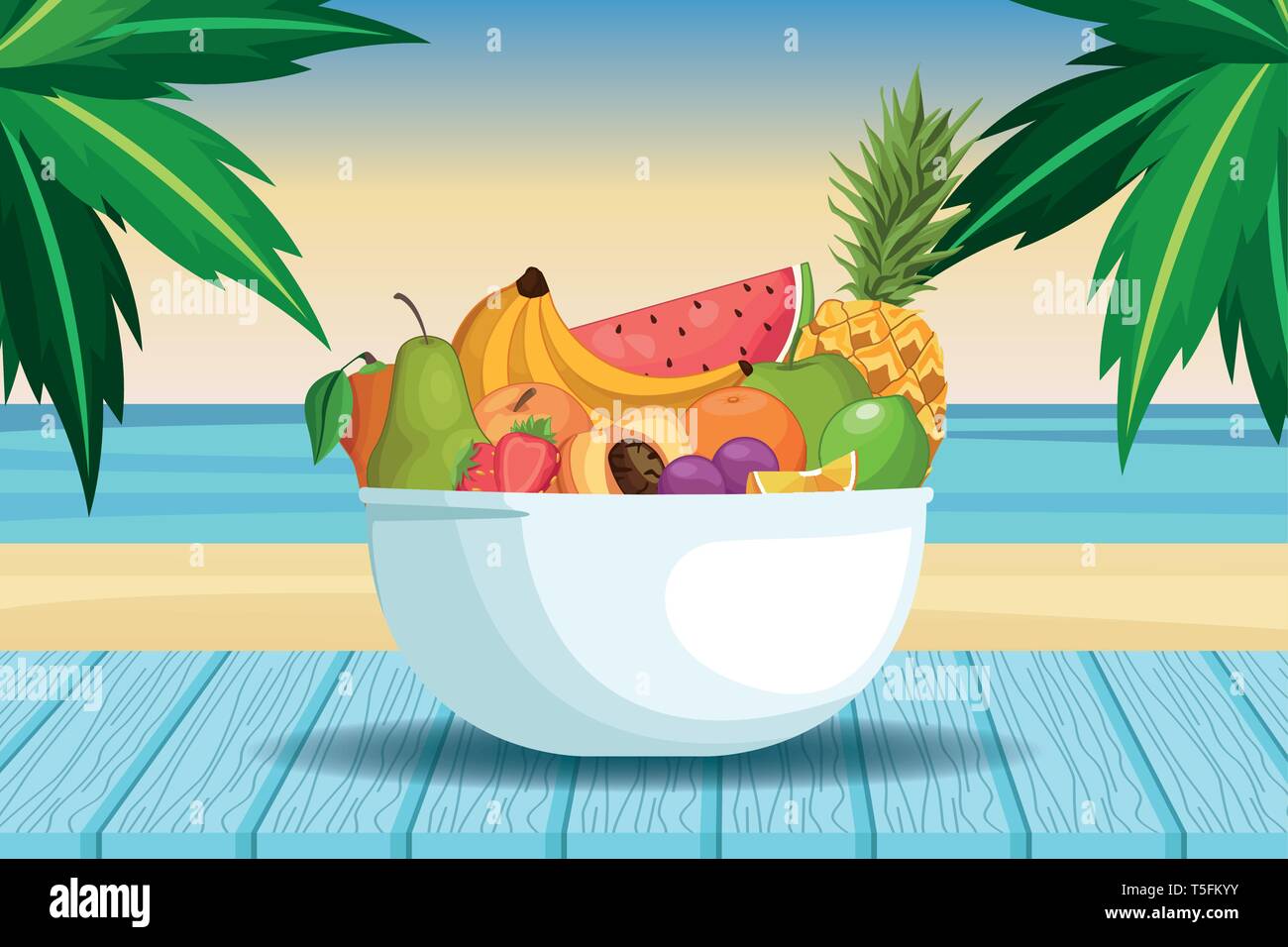 fruit bowl icon Stock Vector Image & Art - Alamy