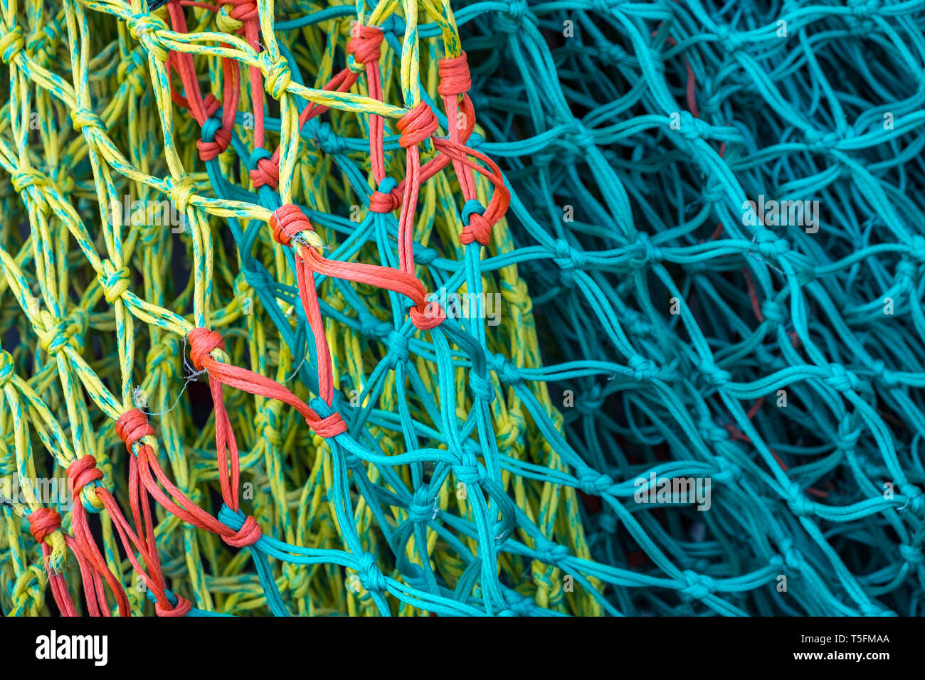 Green line fishing net in hi-res stock photography and images - Alamy