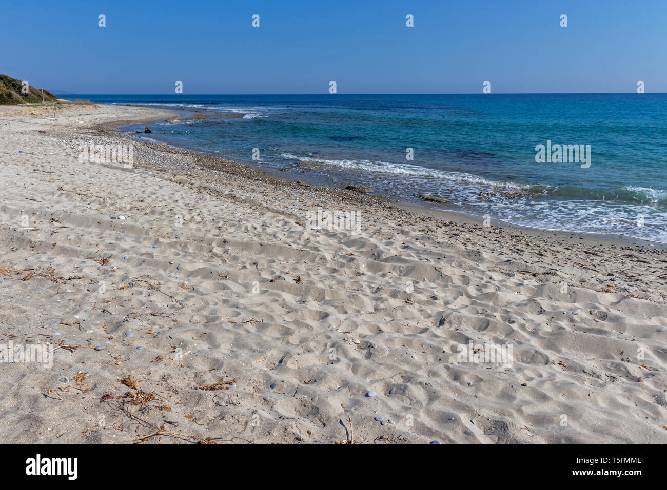 Famous Beach at Possidi Cape, Kassandra Peninsula, Chalkidiki, Central ...