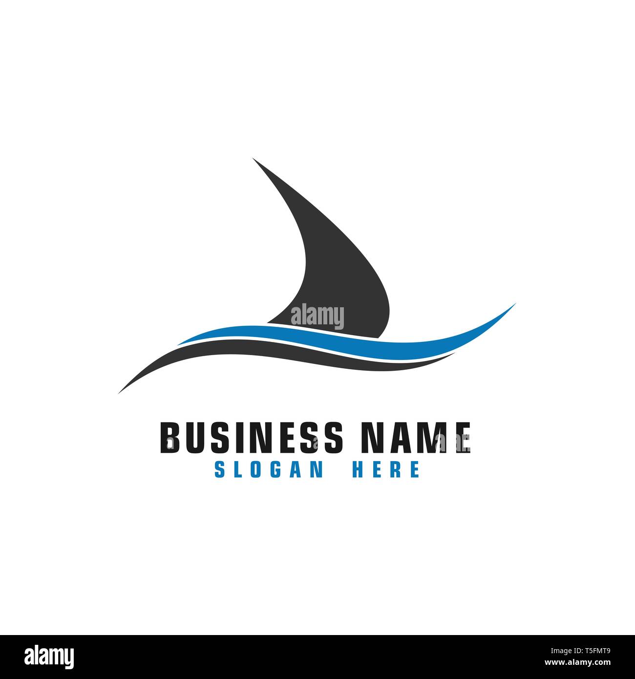 Sail logo hi-res stock photography and images - Alamy