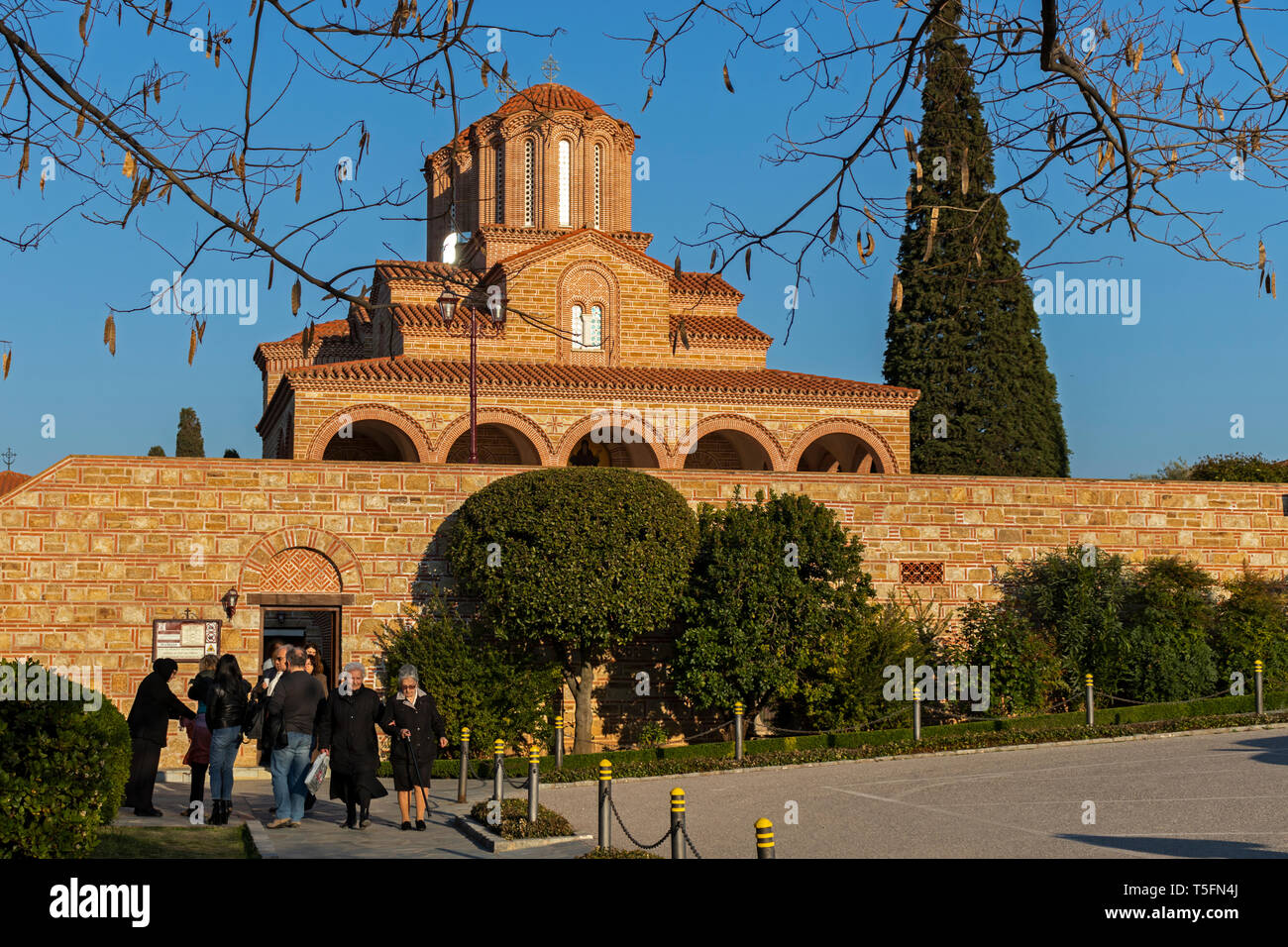 SOUROTI, GREECE - MARCH 31, 2019: Outside view of Monastery Souroti of ...