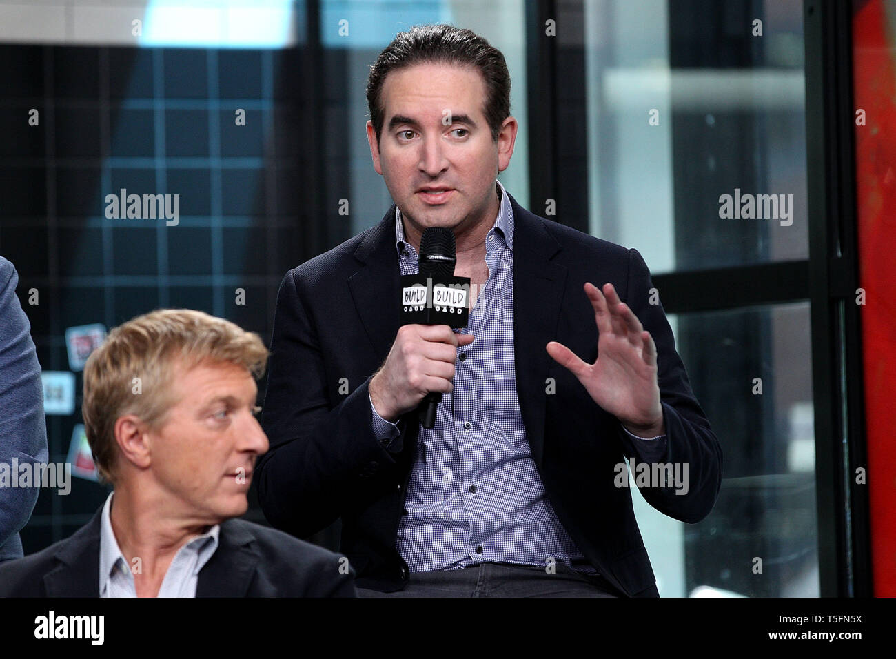 New York, USA. 24 Apr, 2019. Hayden Schlossberg at BUILD Series ...