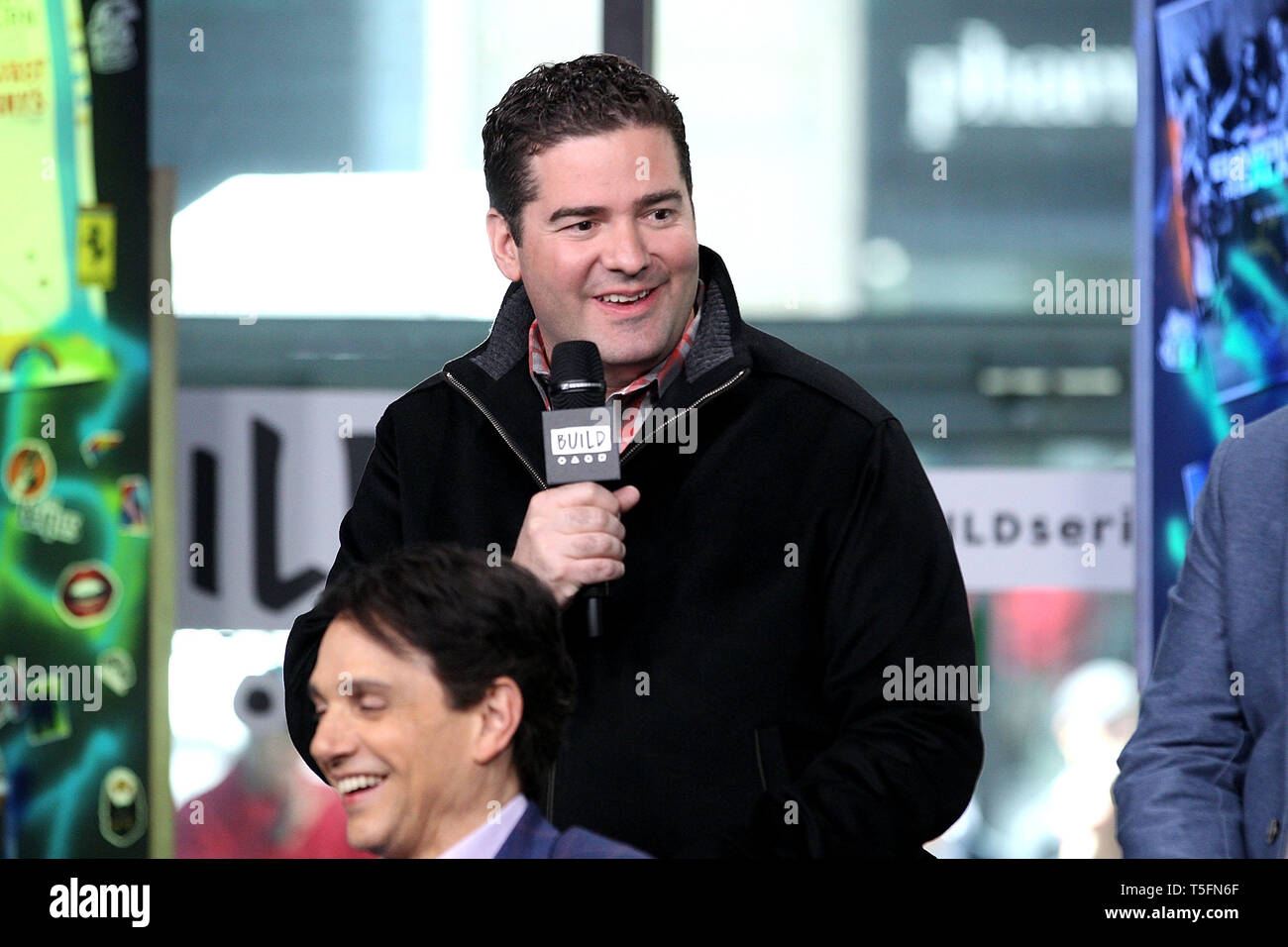 New York, USA. 24 Apr, 2019. Jon Hurwitz at BUILD Series, discussing Season 2 of the YouTube ...
