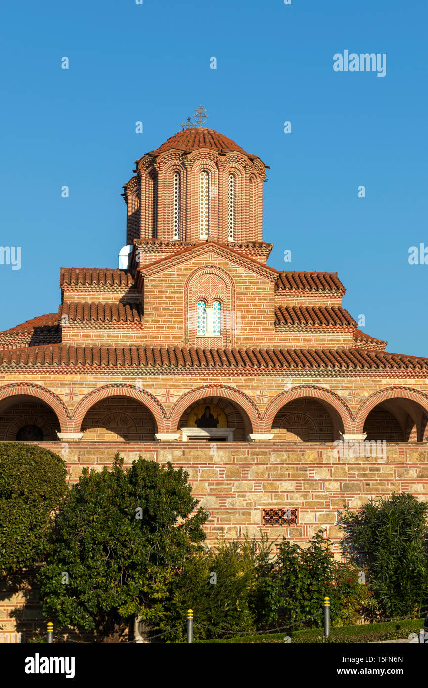 SOUROTI, GREECE - MARCH 31, 2019: Outside view of Monastery Souroti of ...