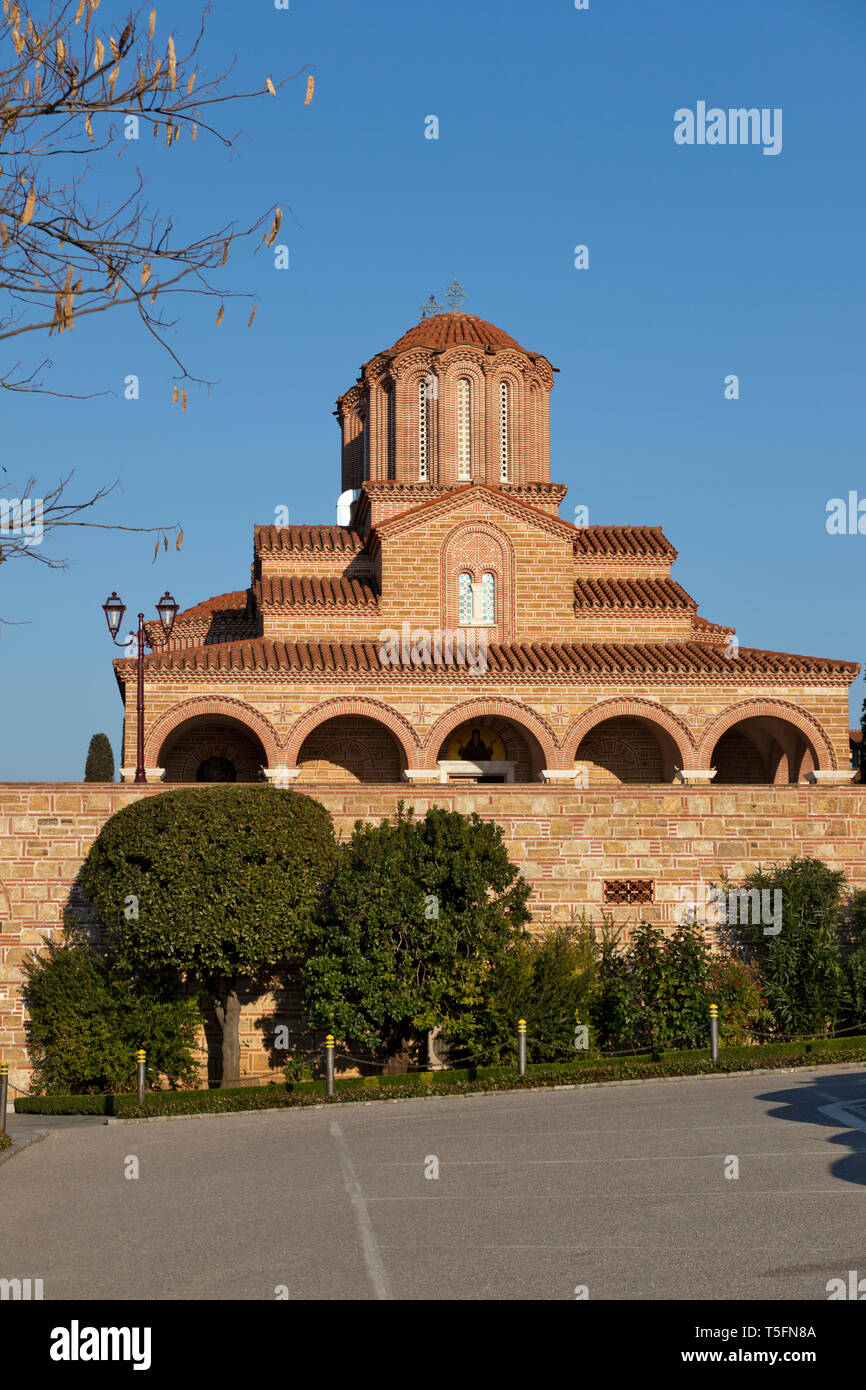 SOUROTI, GREECE - MARCH 31, 2019: Outside view of Monastery Souroti of ...