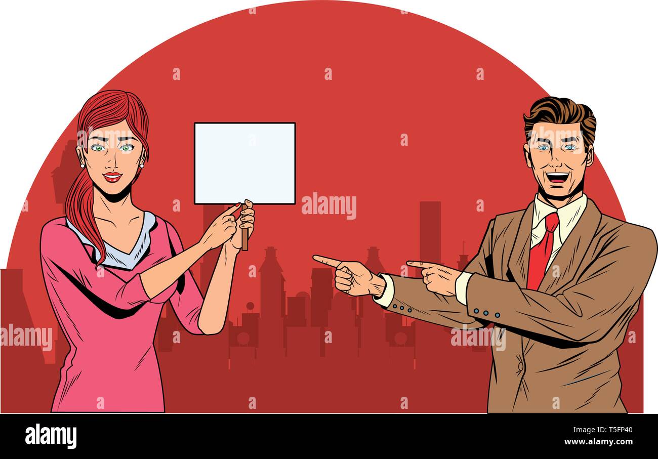 Men and women signboard Stock Vector Images - Alamy