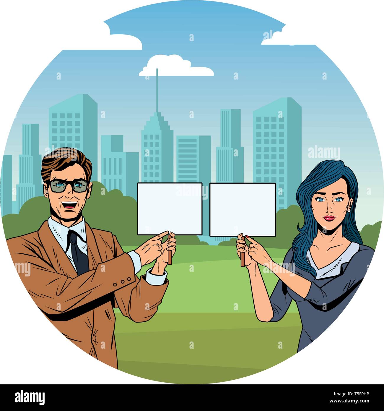 Men and women signboard Stock Vector Images - Alamy