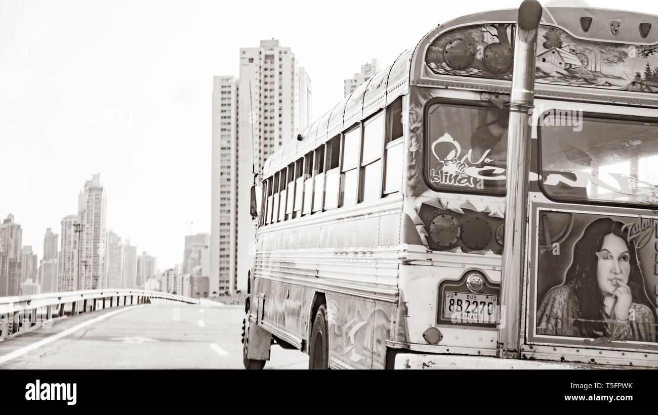 Images of Panama City, Panama taken while driving the Corredor Sur ...