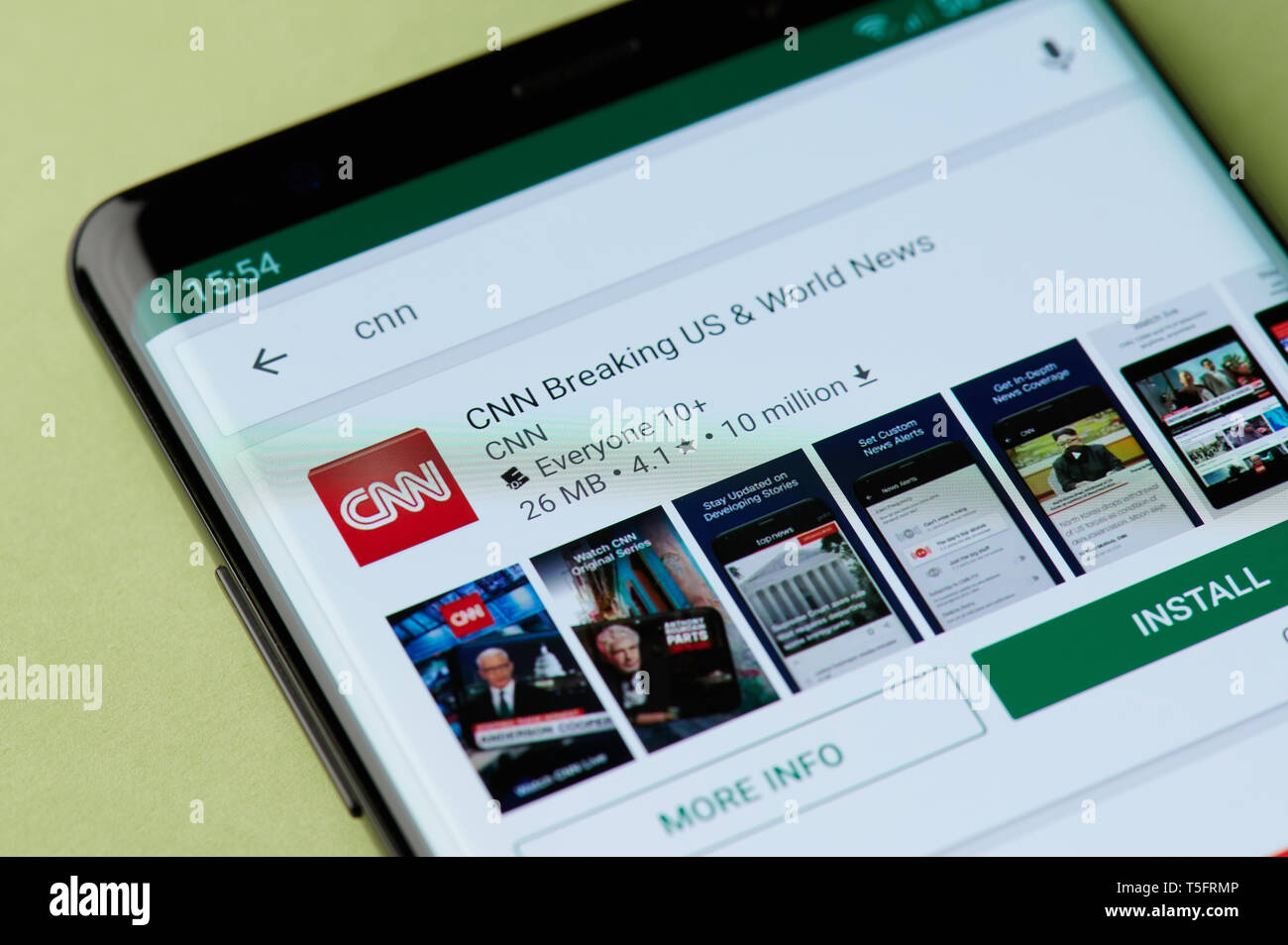 Cnn logo hi-res stock photography and images - Alamy