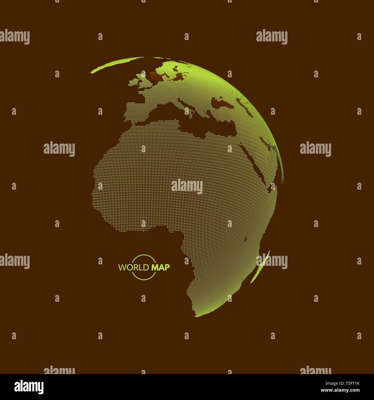 Continent map of europe africa Stock Vector Images - Alamy