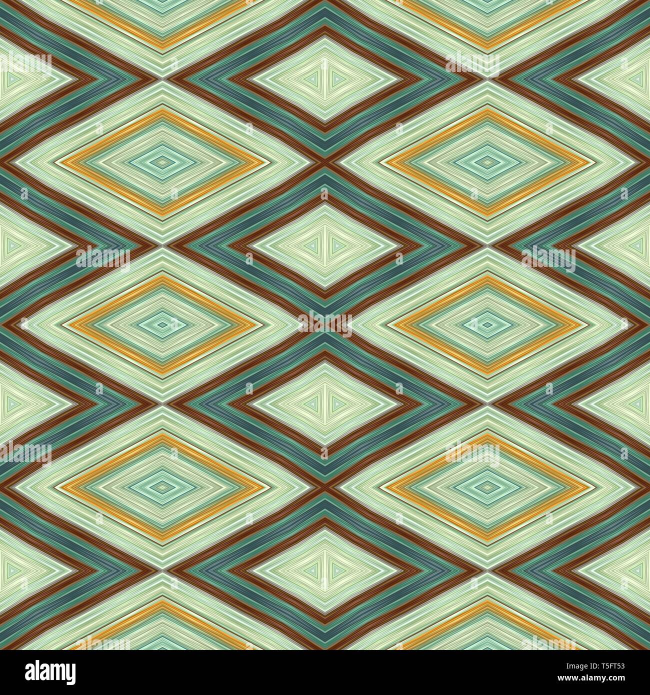 seamless diamond pattern with light green, dark green, brown, olive ...