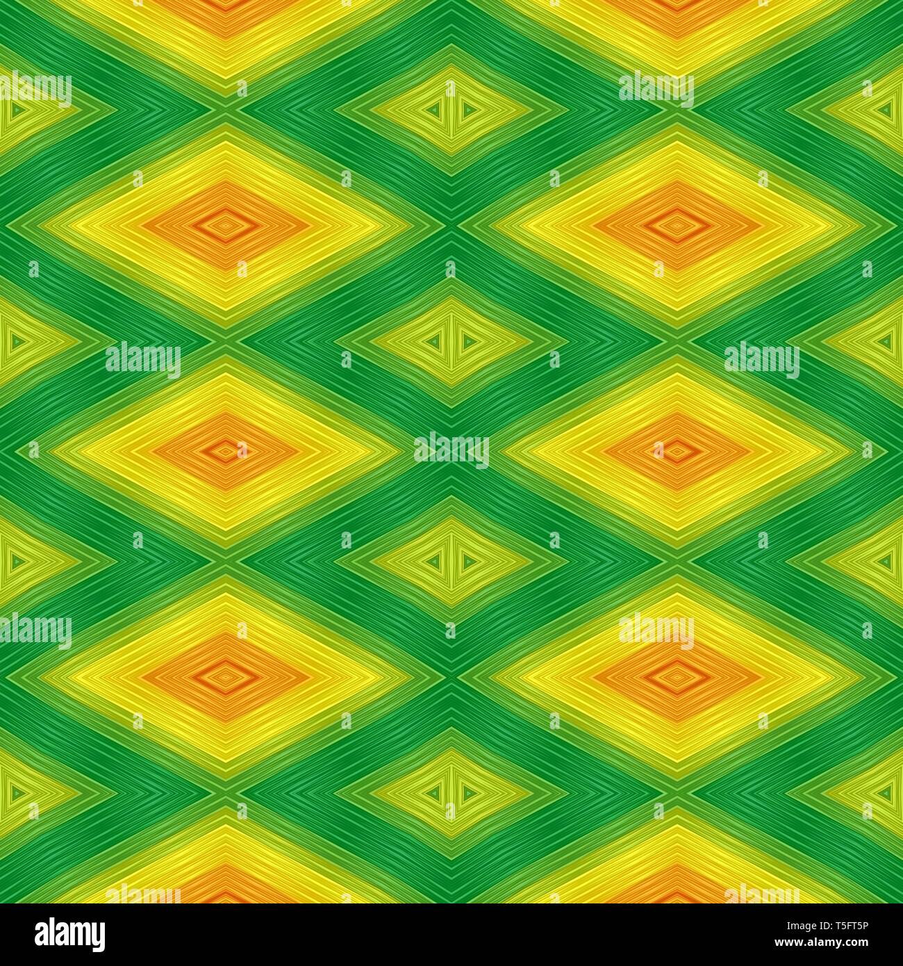 seamless diamond pattern with green, light green, yellow, gold colors ...