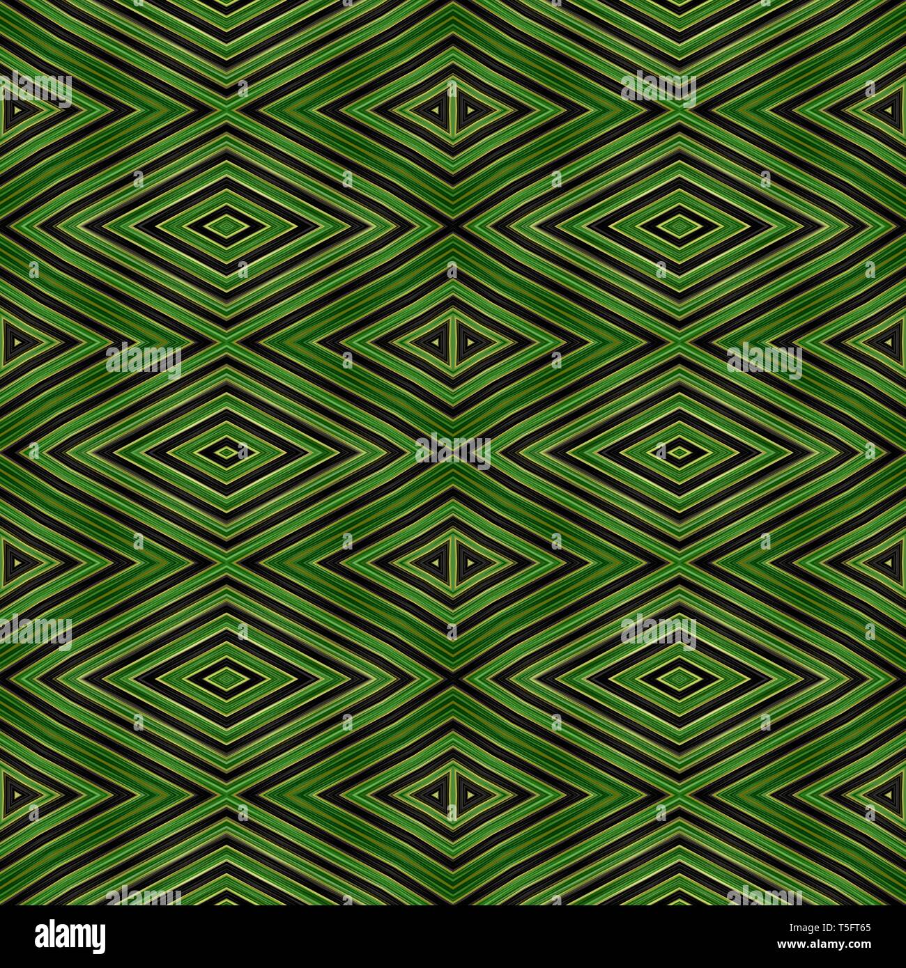 seamless diamond pattern with green, light green, olive green colors ...