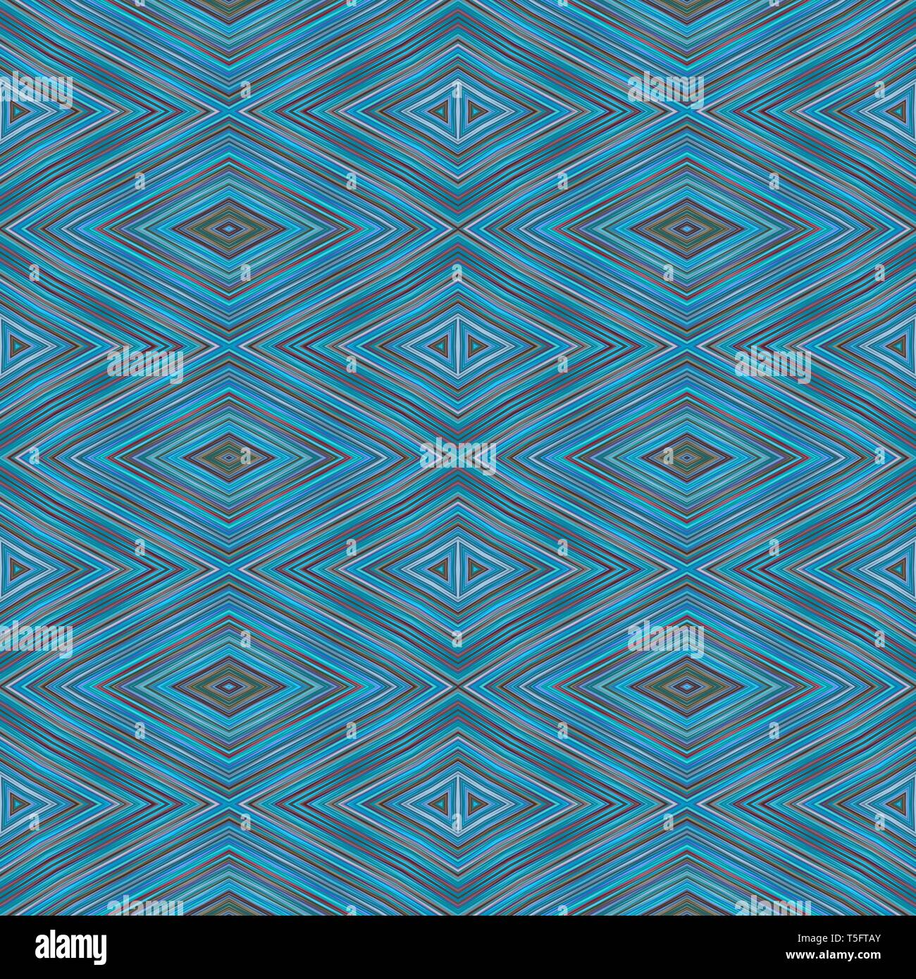 seamless diamond pattern with teal, turquoise, blue colors. repeating ...