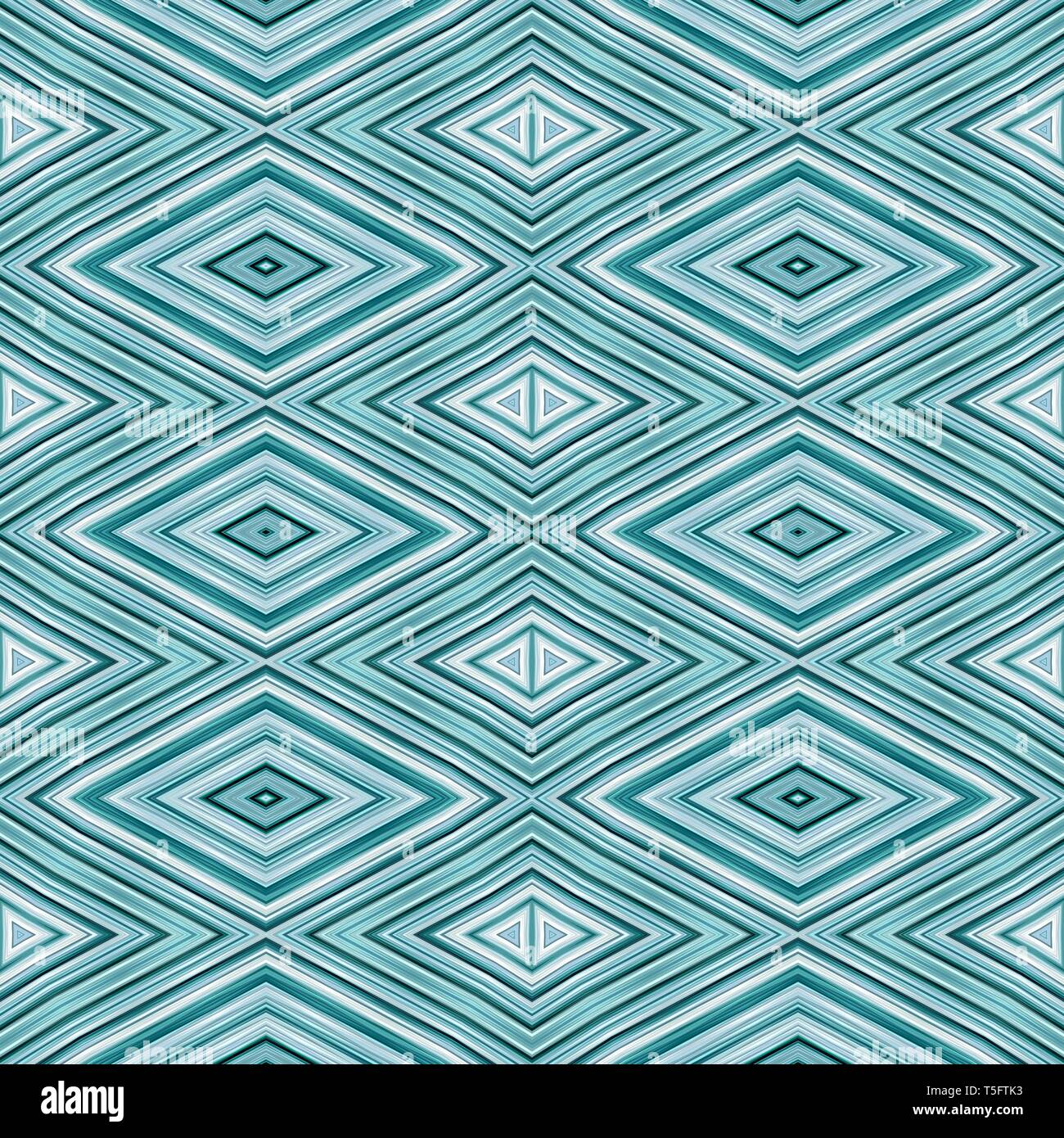 seamless diamond pattern with teal, turquoise colors. repeating ...