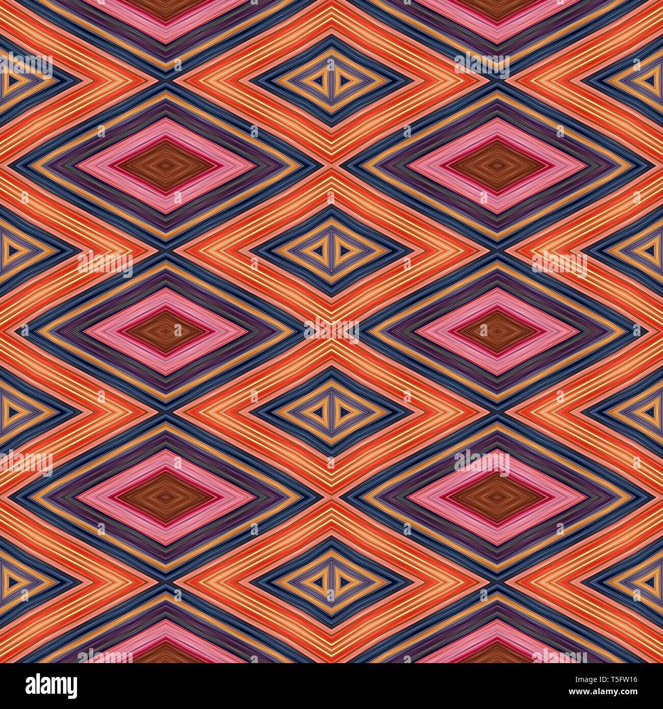 colorful seamless pattern. repeating diamond background for textile ...