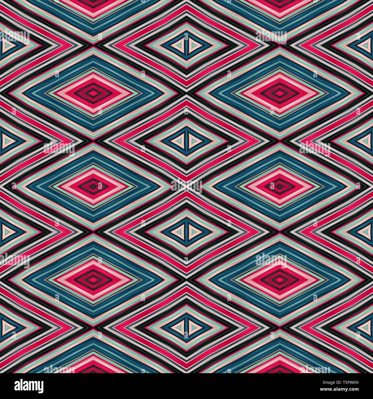 colorful seamless pattern. repeating diamond background for textile ...