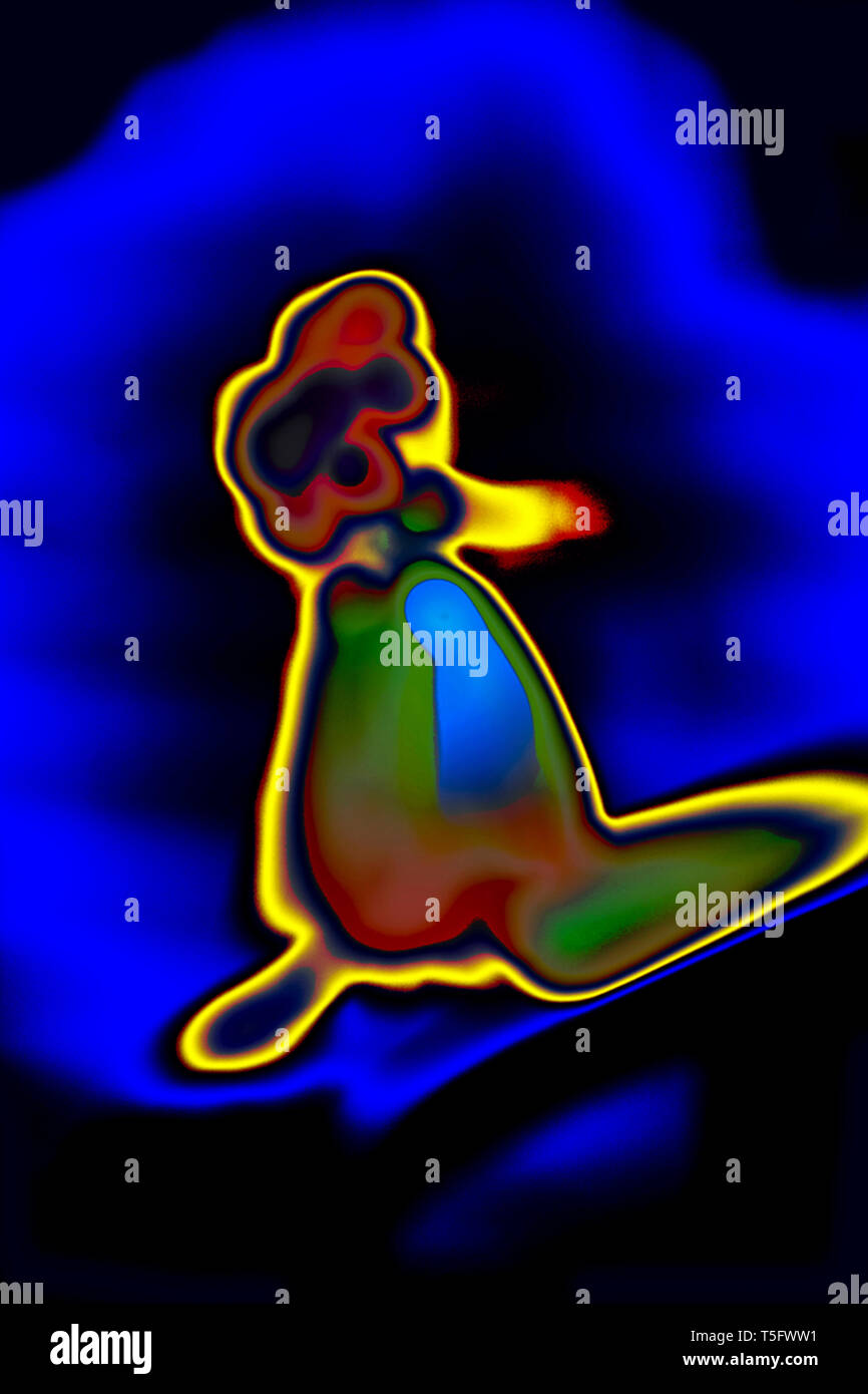 Modern Art Photography Abstract painting Stock Photo - Alamy