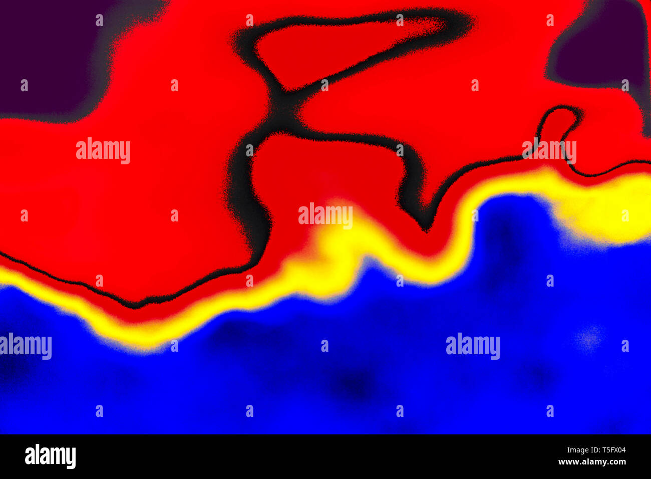 Modern Art Photography Abstract painting Stock Photo - Alamy